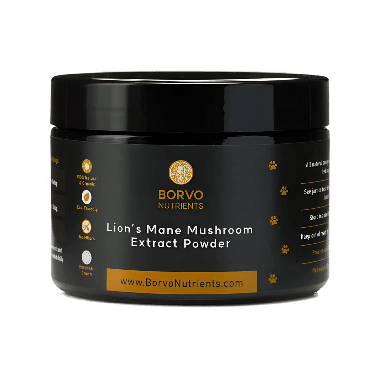 Lion's Mane Mushroom Powder Extract for Dogs | Borvo Nutrients