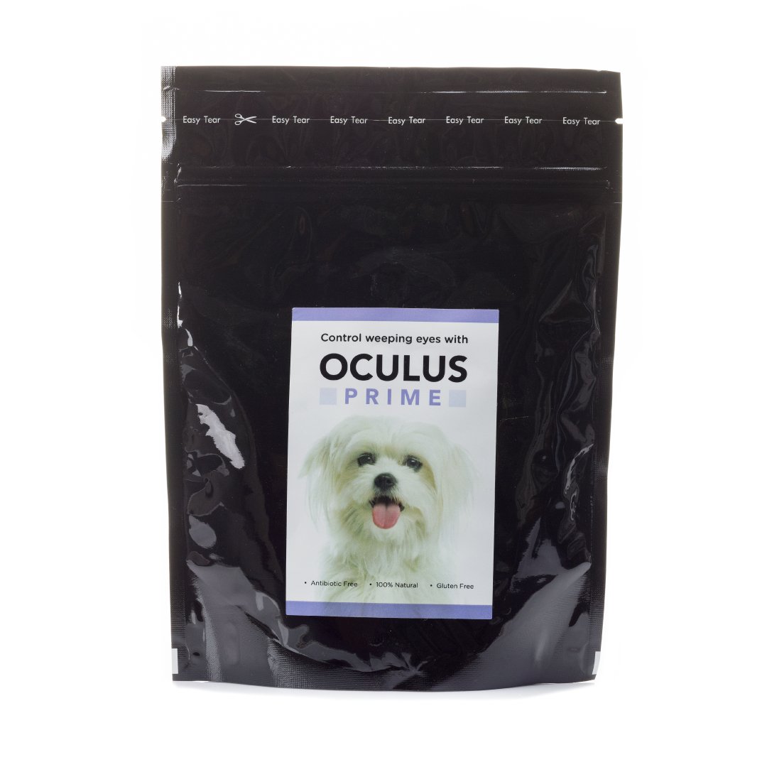 Oculus Prime Dog Tear Stain Remover - 100% Natural Treatment