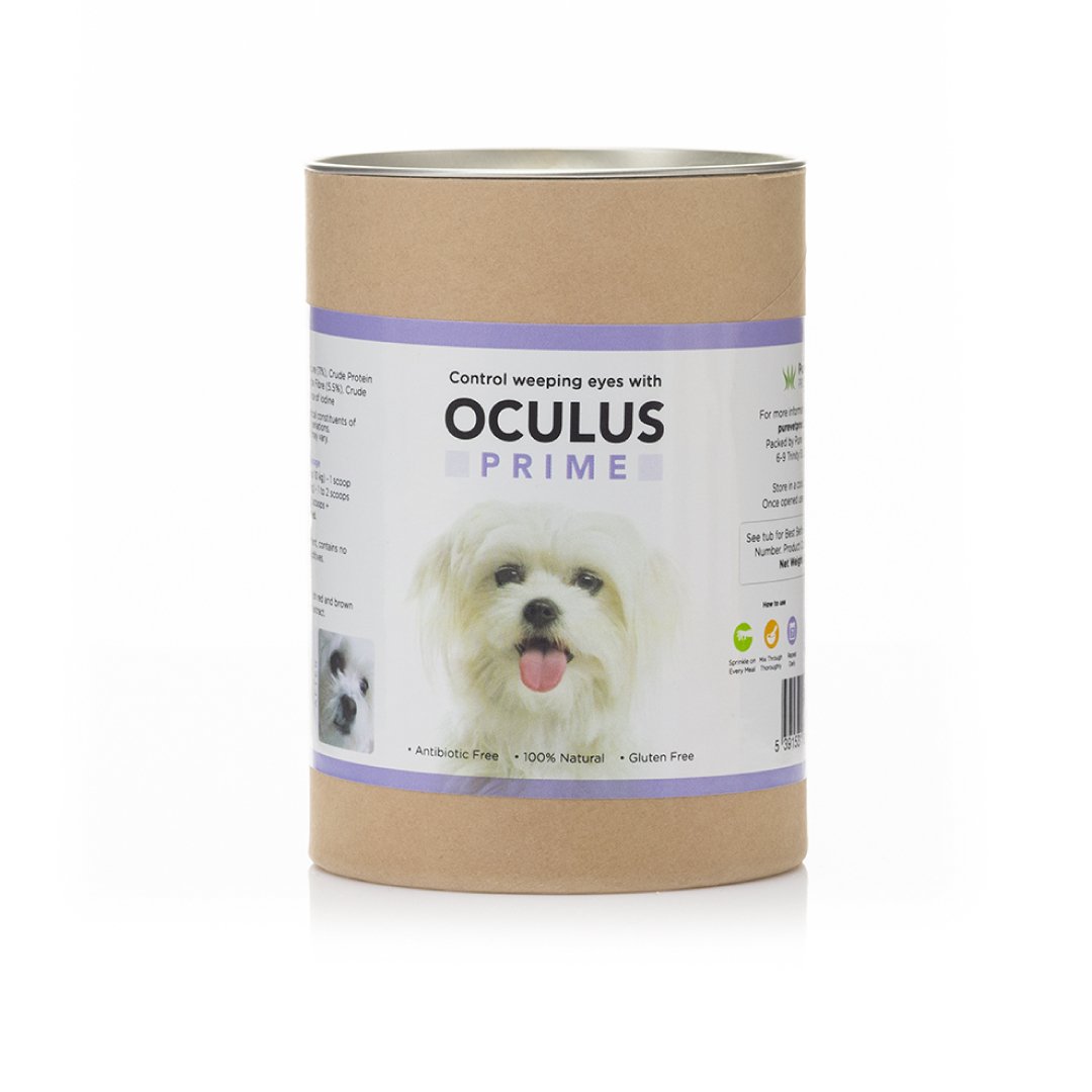 Oculus Prime Dog Tear Stain Remover - 100% Natural Treatment